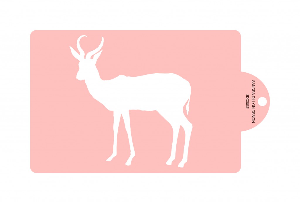 Springbok Stencil 1 - SANDRA DILLON DESIGN