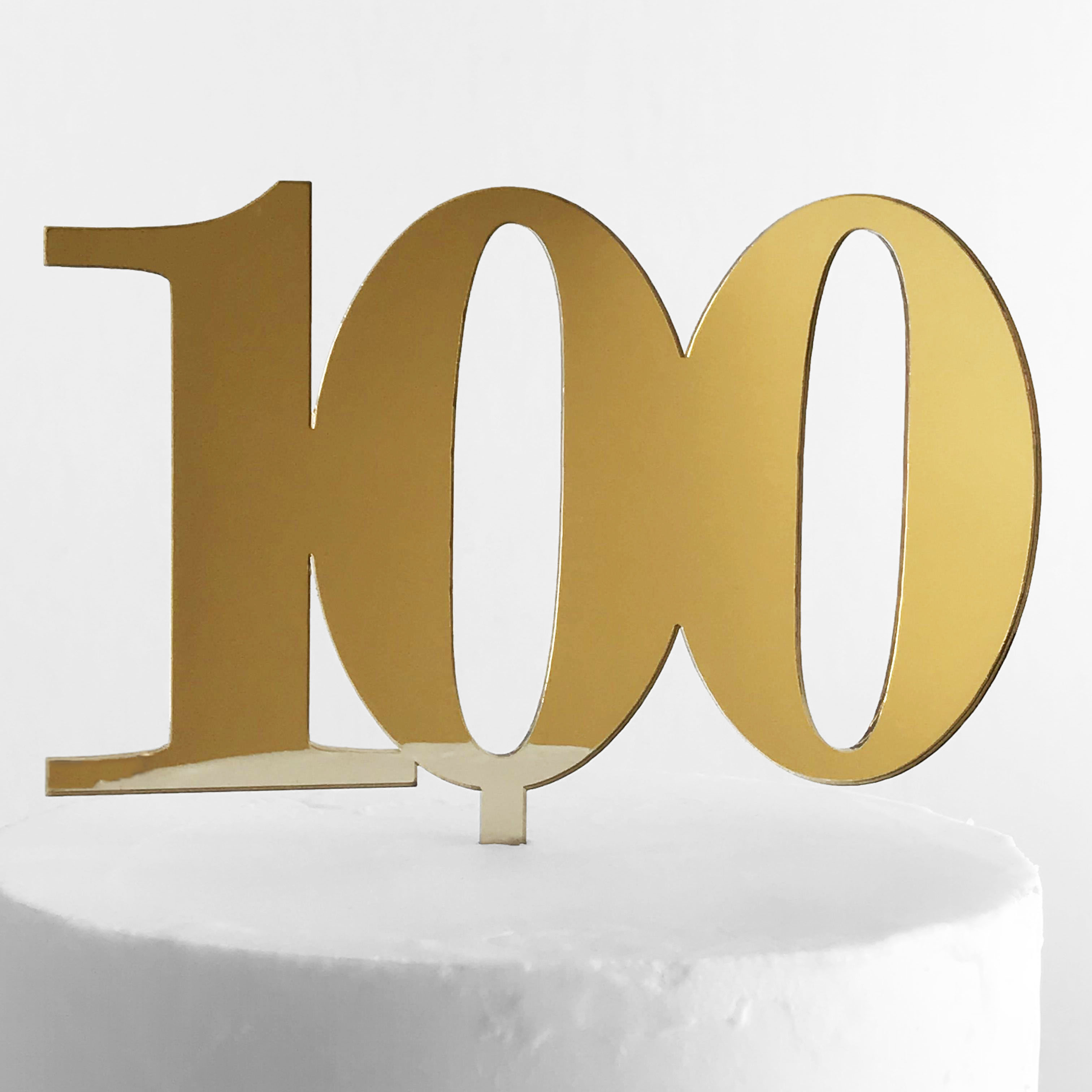 Classic Number Cake Topper SANDRA DILLON DESIGN