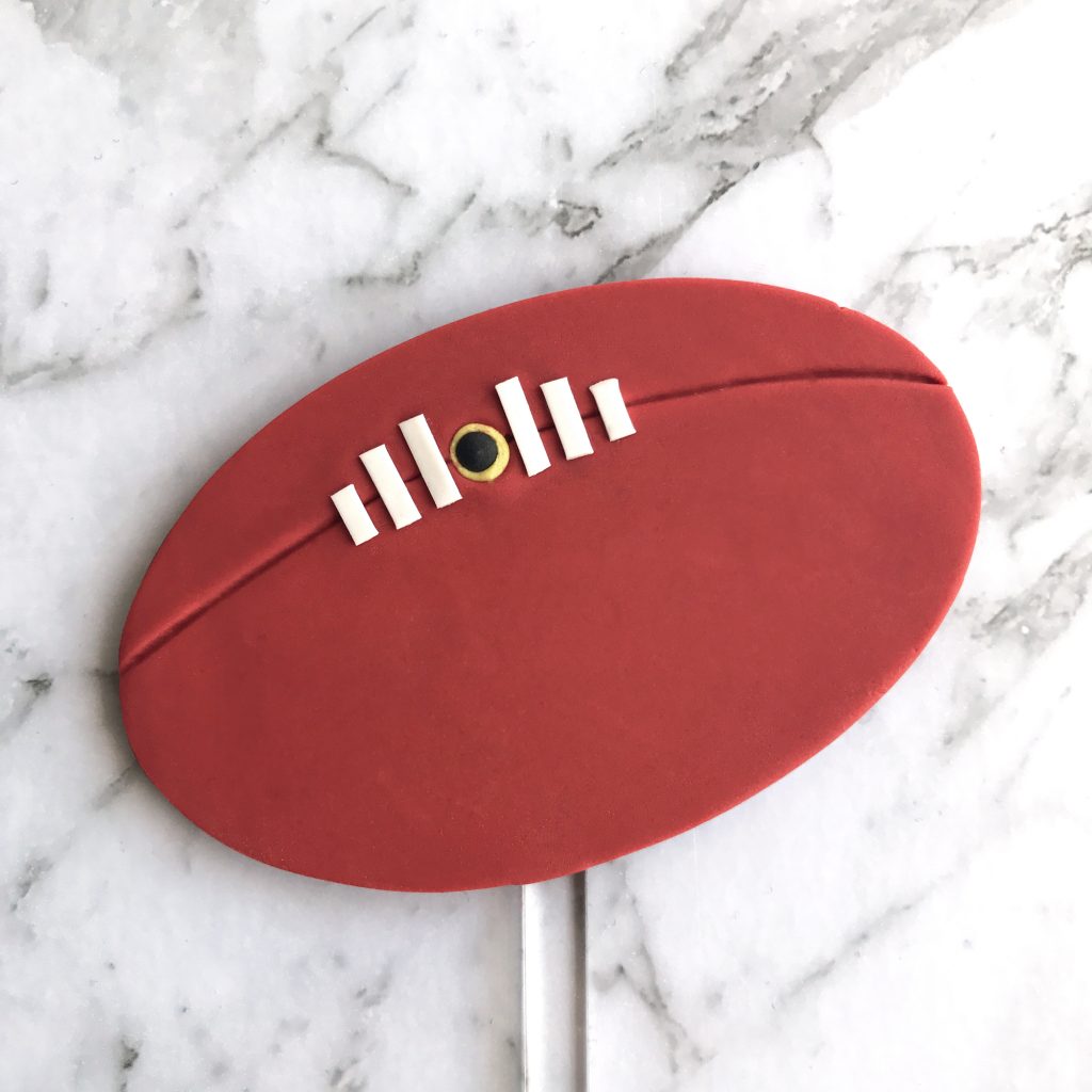 Oval DIY Cake Topper | SANDRA DILLON DESIGN