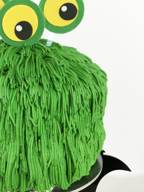Easy DIY Monster Cake - SANDRA DILLON DESIGN