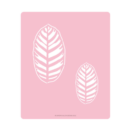 Prayer Plant Leaf Stencil SANDRA DILLON DESIGN